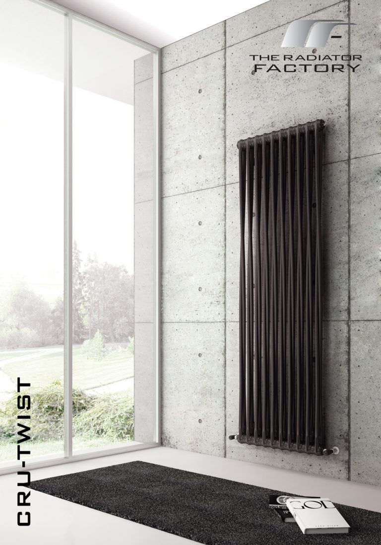 CRU-TWIST 2 COLUMN VERTICAL RADIATOR – Radiator Curving Ltd
